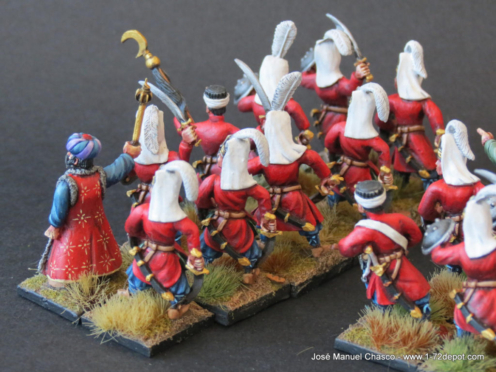 28mm Warlord Games – Janissaries with Sword. – Another Miniatures Painter