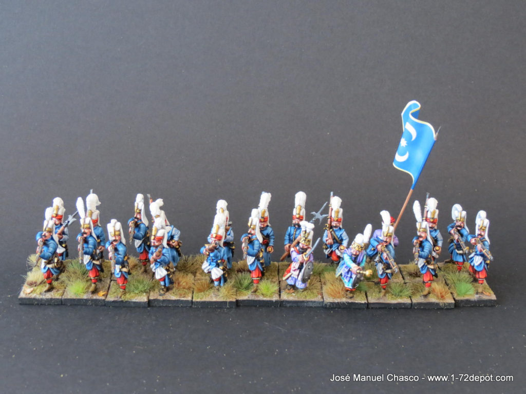 28mm The Assault Group – Warlord Games – Janissaries with Musket (3 ...