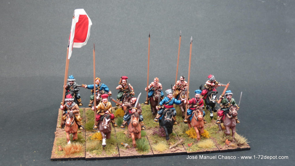 28mm – The Assault Group – Mounted Cossacks – Another Miniatures Painter