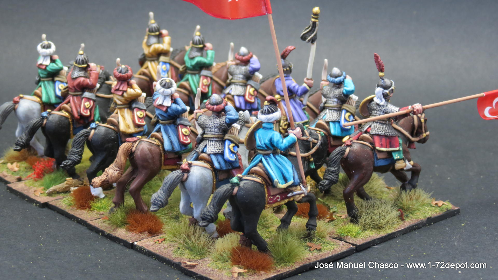 28MM – THE ASSAULT GROUP – Akinjis with BOWS – Another Miniatures Painter